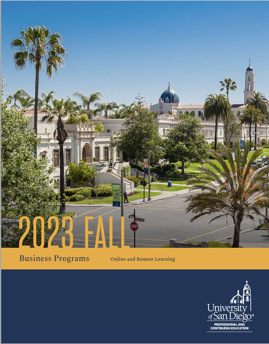 Business – University of San Diego - Professional & Continuing Education